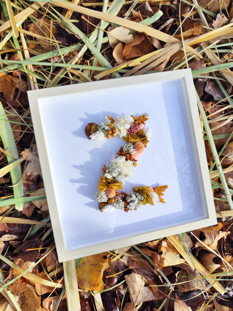 Cuadro con letra preservada 1